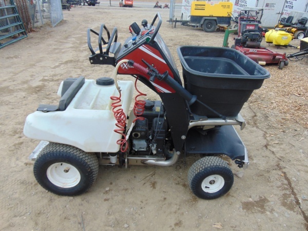 eXmark Stand On Fertilizer Spreader | GRC March Consignments | K-BID