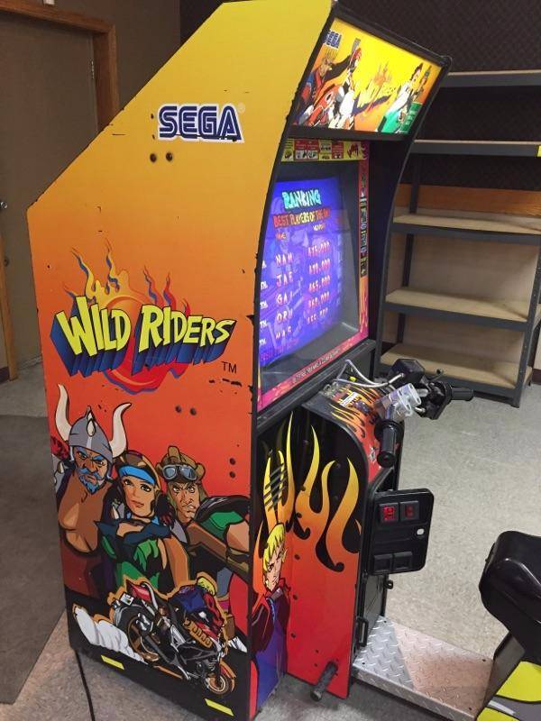 Sega Wild Riders Arcade Game | Foley Tool & Sporting Goods Auction | K-BID