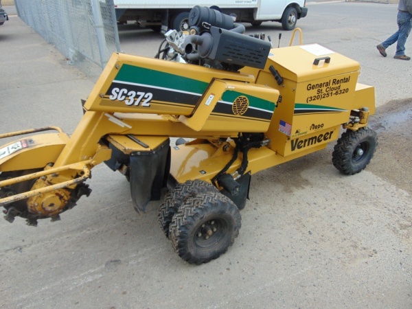 Vermeer SC372 Auto Sweep Self Propelled Stump Grinder | GRC Commercial ...