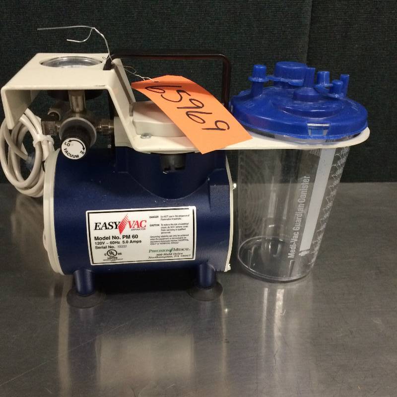 Precision Medical EasyVac PM60 Portable Aspirator Suction Machine ...