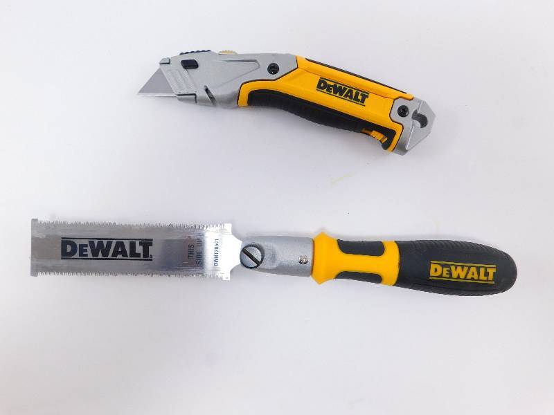 DEWALT Retractable Knife & DEWALT Flush Cut Pull Saw | New and Customer ...