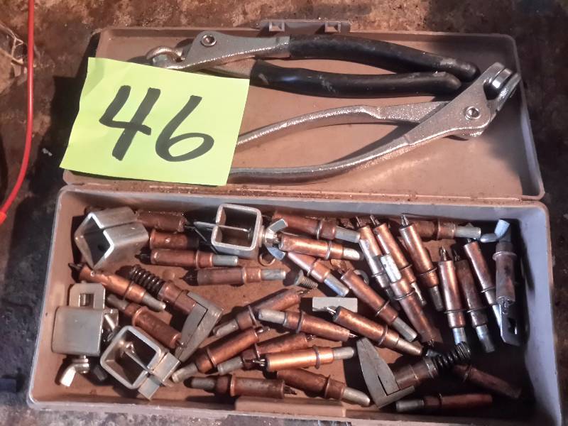 Box of Clecos.. Different sizes.. Cleco pliers | South Minneapolis ...