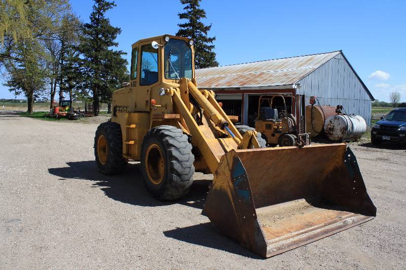Ford A62 Wheel Loader / Pay Loader Turbo Diesel with Forks and Bucket ...