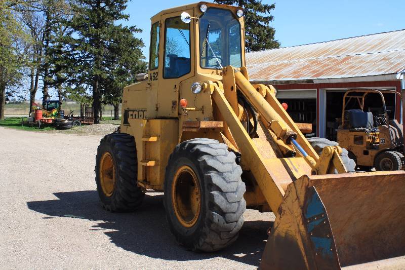 Ford A62 Wheel Loader / Pay Loader Turbo Diesel with Forks and Bucket ...