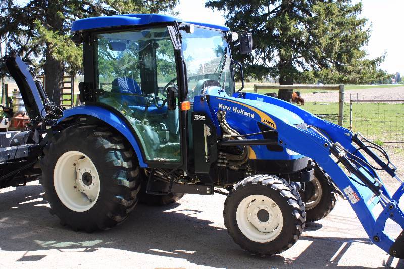 2010 50HP New Holland 260TL Tractor Boomer 3050 with Loader, Diesel ...