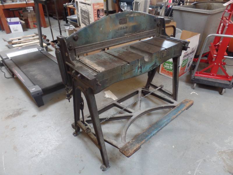 OLD TIME METAL SHEAR | ABI 391 JANITORIAL AND INDUSTRIAL EQUIPMENT | K-BID