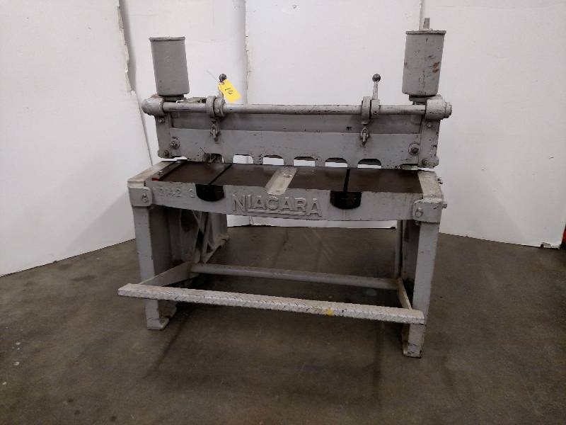 Niagara No. 142G C-Frame Foot Shear | Machine Tool & Fabrication ...