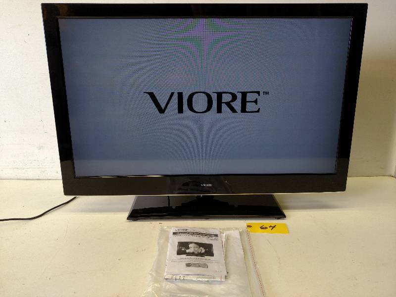 Viore LC39VF80 39" 1080P LCD TV, wi... | Vintage Electronics Estate | K-BID