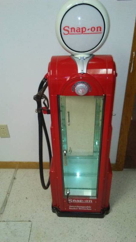 WAYNE 60 SNAP ON GAS PUMP COLLECTIBLE DISPLAY | Father's Day SNAP-ON ...