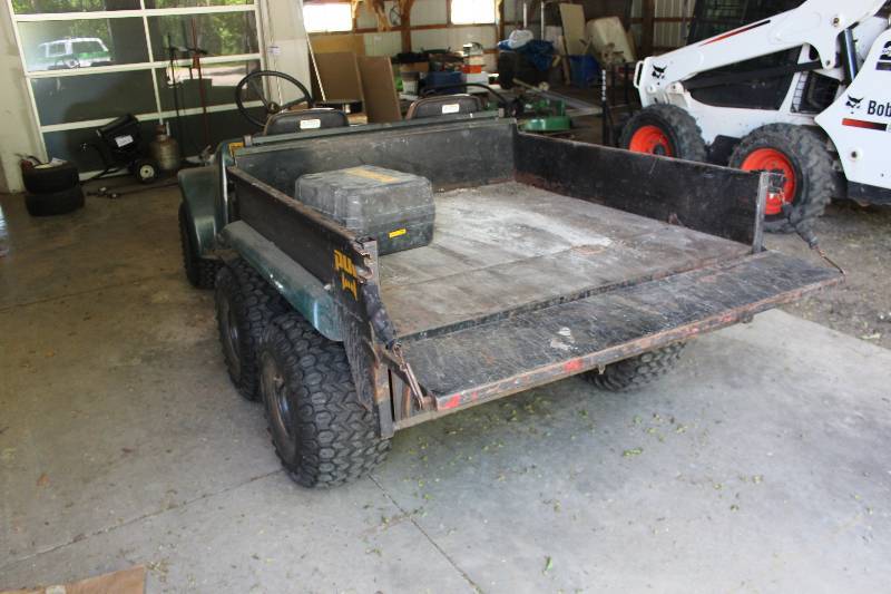 Pug 6x4-Wheeler 2-Seat ATV w/ 18hp Briggs & Stratton Motor, Hydrostatic ...