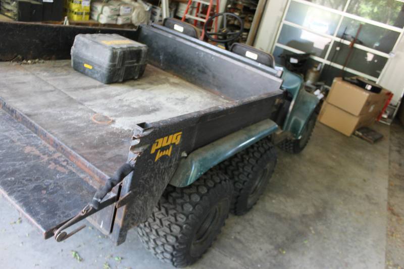 Pug 6x4-Wheeler 2-Seat ATV w/ 18hp Briggs & Stratton Motor, Hydrostatic ...