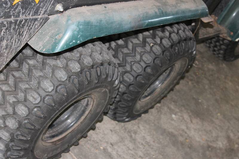 Pug 6x4-Wheeler 2-Seat ATV w/ 18hp Briggs & Stratton Motor, Hydrostatic ...