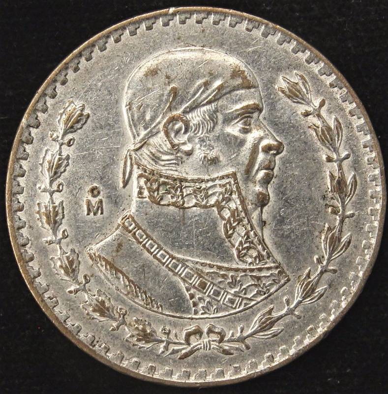 1964 MEXICO UN PESO (10% SILVER 16 GRAMS) | JUNE 21st RARE COIN AUCTION ...