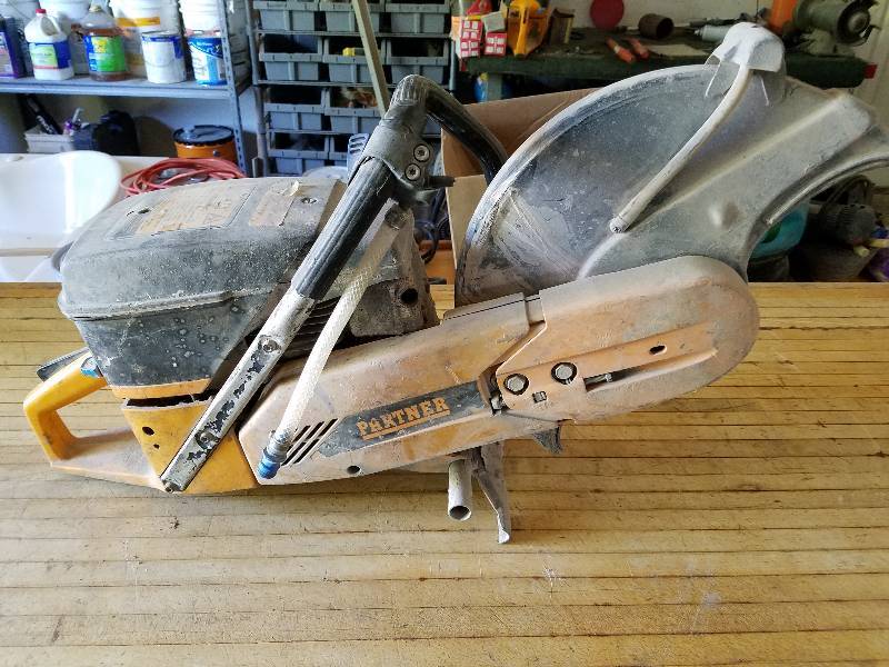 Partner K950 Concrete Saw | WFT#177 ~ Great Lakes Variety Auction | K-BID