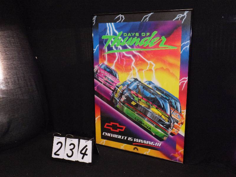 Days Of Thunder Poster