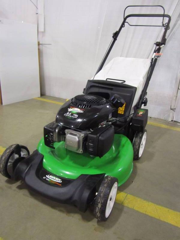 Lawn-Boy 21 in. Self-Propelled Electric Start Gas Lawn Mower with ...