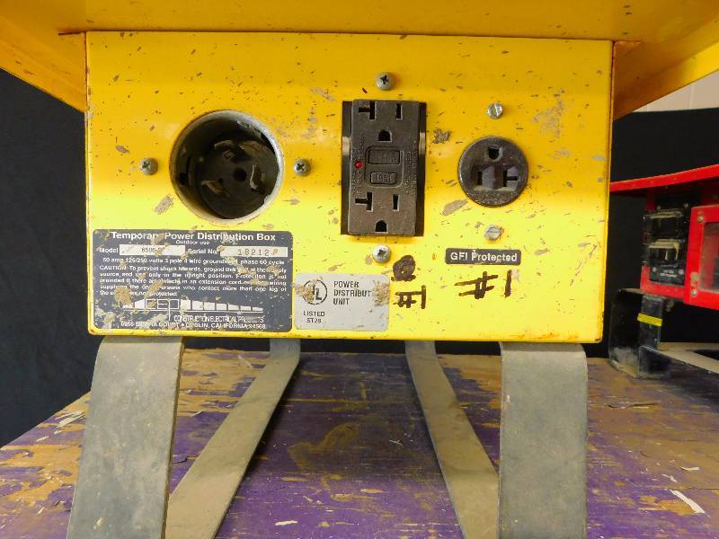 Lot of (2) "Turtles" (Temporary Power Distribution Centers ...