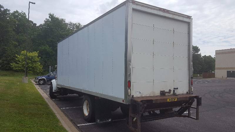 2001 International 4700 Dock Height Box Truck | 2001 International Dock ...
