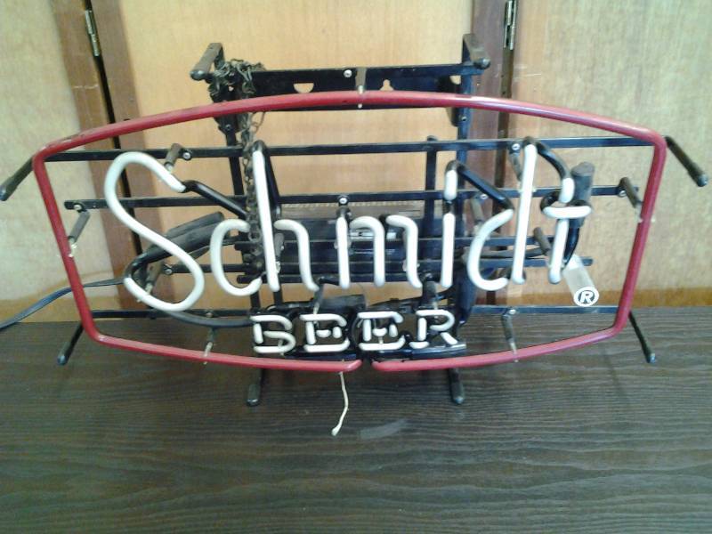 Schmidt Beer Neon Sign | Neon Lighted Beer Signs | K-BID