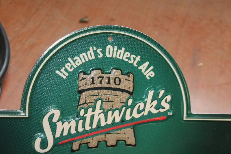 Smithwick's Beer Metal Sign | HUGE Vintage Advertising Sign Collection ...