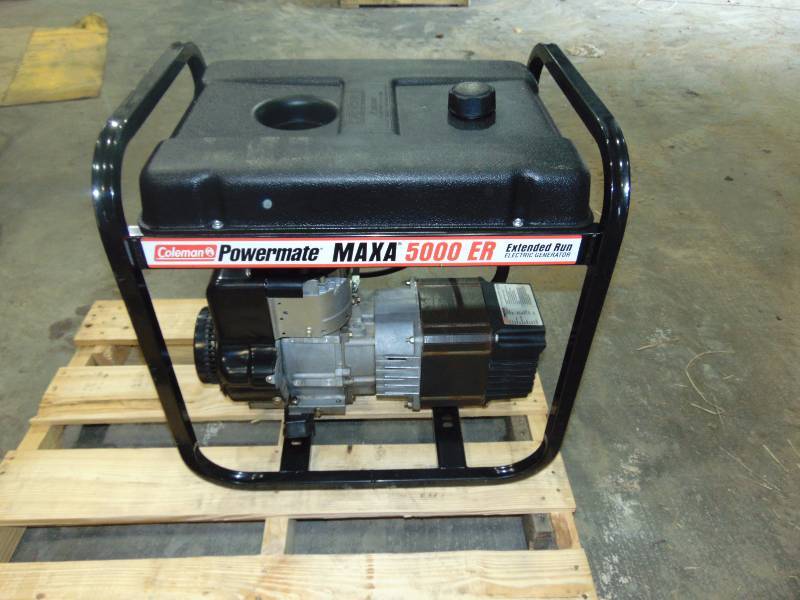 Coleman Powermate Maxa 5000 Watt Generator | GRC August Consignments ...