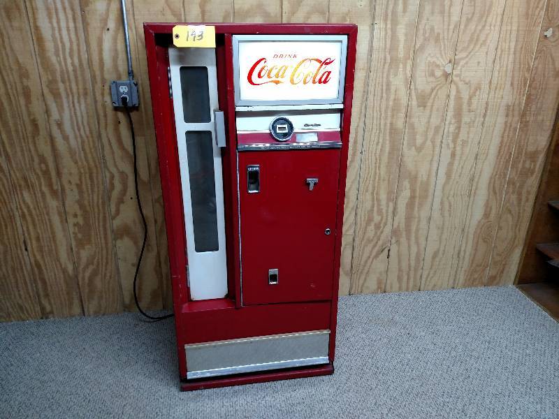 Cavalier Coke Machine, Model CSS-64... | Vintage Collectibles Estate ...