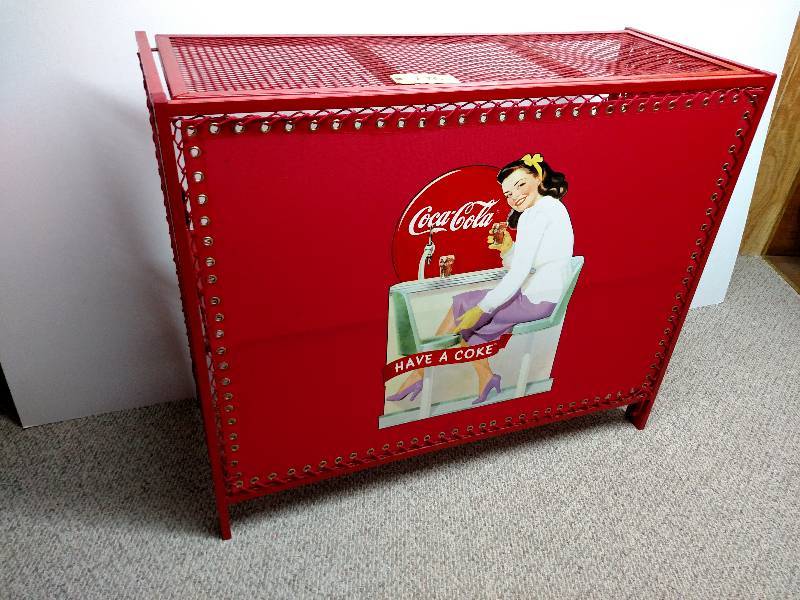 Coca-Cola Folding Bar, 48x40x15... | Vintage Collectibles Estate | K-BID