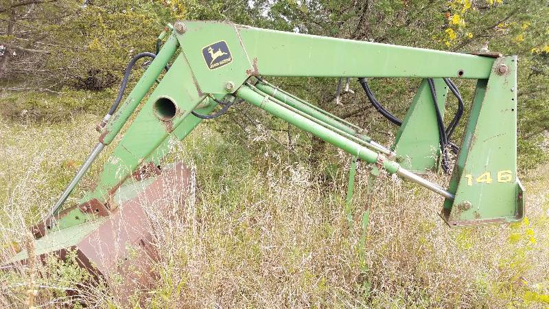 John Deere 146 Loader, Koyker Super K Loader, Huge Lot of Stain-Grade ...