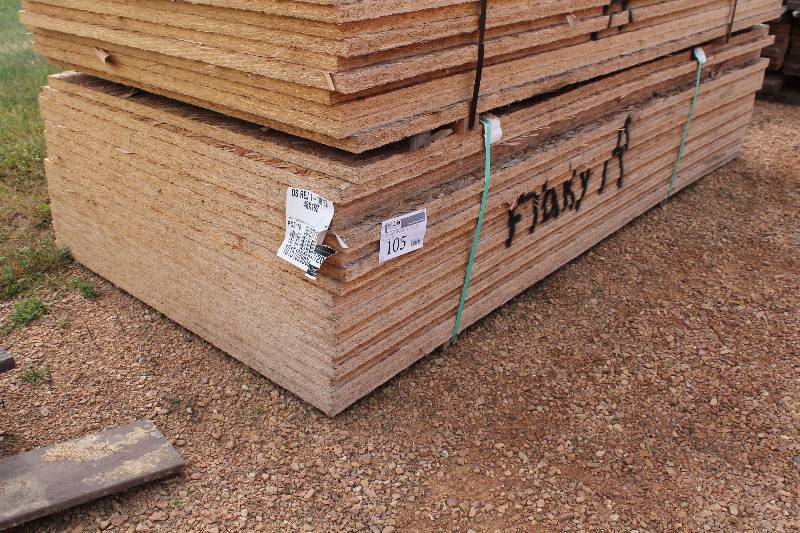 Lot of (Approximately 15) OSB/Waferboard | Scott County Lumber Surplus ...