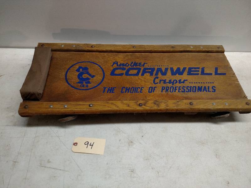 Cornwell Creeper... | Tire Equipment and Automotive Tools Estate | K-BID