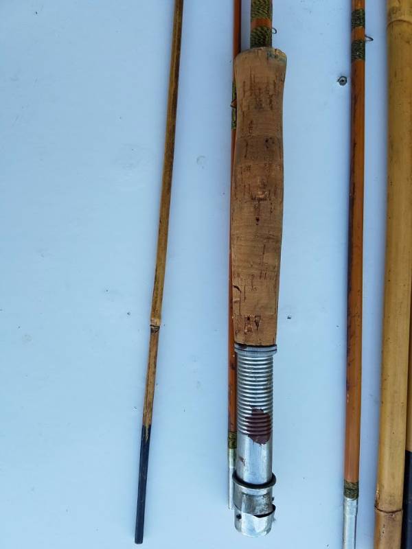 Golden Bamboo Fly Rod | White Feather Trading #185 | K-BID