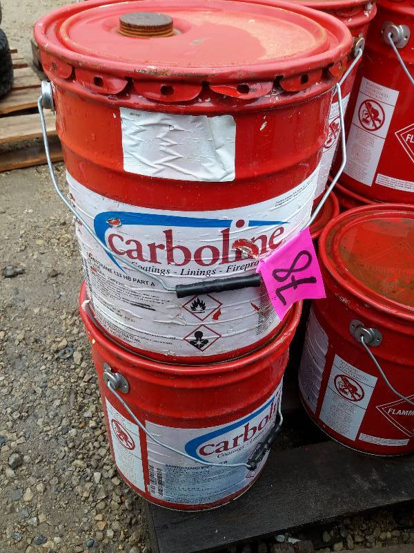 2, 5 Gal pails, Carboline, Carbothane 133 HB part A | 2nd St Paul ...