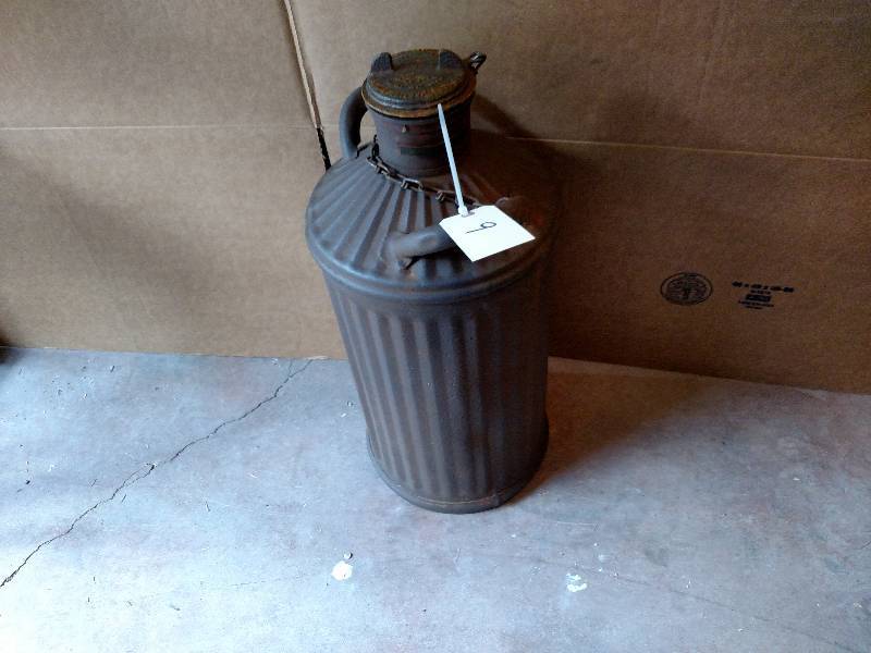 Vintage Shell 10 Gallon Gas Can... | Mike’s Antiques, Collectibles ...