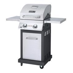 Nexgrill 720-0864M 2-Burner Gas Grill in Stainless Steel w/ Infrared ...