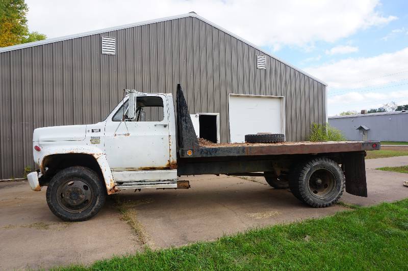 1978 Chevrolet C-50 Custom Deluxe Flat Bed Dump Truck | 1978 Chevrolet ...