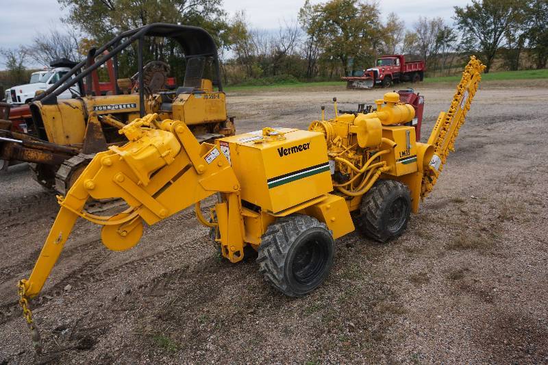 Vermeer Model LM35 Cable Plow Trenching Machine | Bobcat T190, Sullivan ...