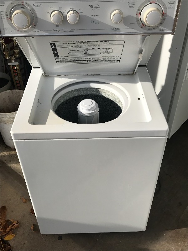 Whirlpool Heavy Duty Thin Twin Stac... | LE Appliance Liquidation | K-BID