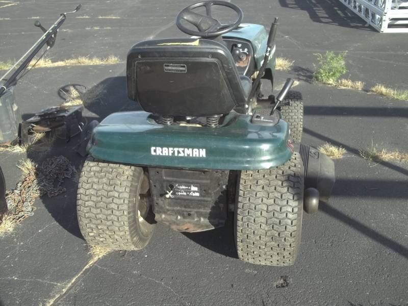 Craftsman 19.5 HP turbo Cooled 42" Lawn Mower With Snowblower and ...