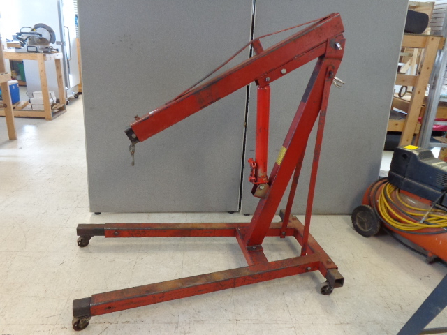 Engine Hoist / Mobile Crane | Shop Equipment, Tools, Antiques and More ...