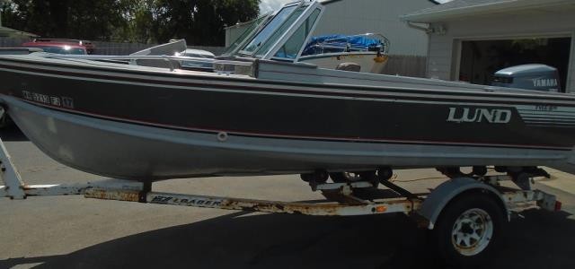 1988 Lund Tyee 5.3 ONE OWNER 17ft 130 hp Yamaha Aluminum Boat | SEASON END BOAT SALE | K-BID