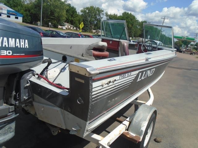 1988 Lund Tyee 5.3 ONE OWNER 17ft 130 hp Yamaha Aluminum Boat | SEASON END BOAT SALE | K-BID