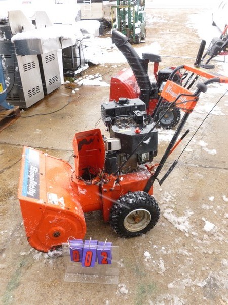 SnS Auctions # 291 Snow blowers & trailer | K-BID