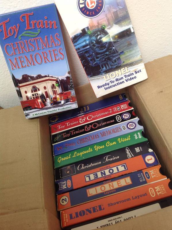 3 Boxes of Train VHS, 2 Boxes are New | November Consignment #2 | K-BID