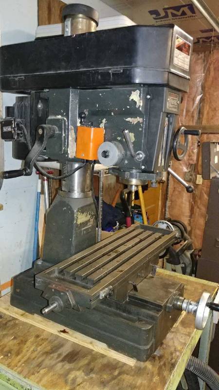Menards 30 Drilling and Milling Machine. | K & C Auctions Stillwater ...