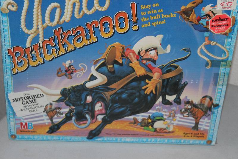 Vintage Milton Bradley Yahoo Buckaroo Board Game | Black Friday ...