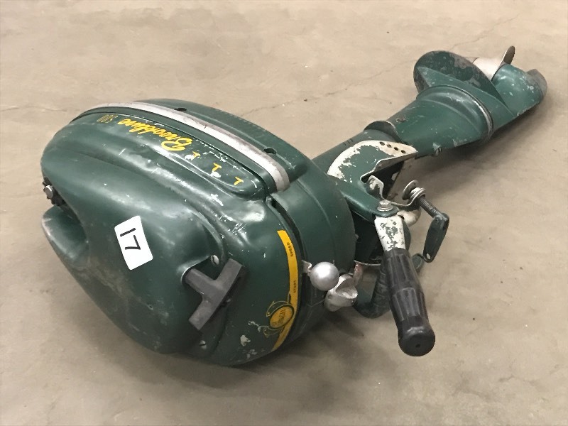 Vintage Brooklure "500" 5HP Outboar... | Loretto Equipment #369 | K-BID