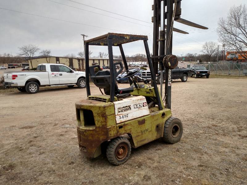 Clark C500Y30 Forklift, 3000 lb. Ca... | Mike's Machinery Moving Finale ...