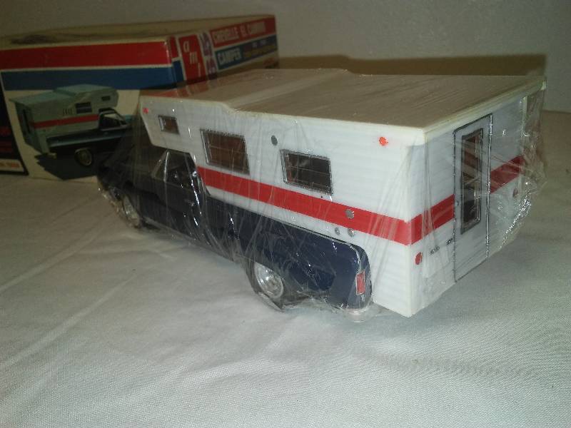 AMT 65, 1965 Chevy Chevelle EL Camino Camper Topper T 268 assembled ...