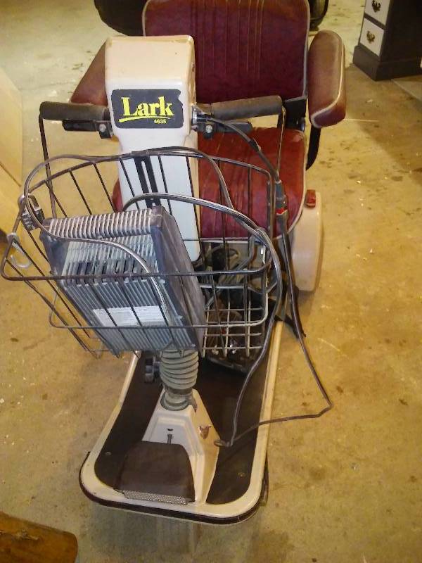 Lark Mobility Scooter, Runs, Model 4635. New Battery | Moving to the ...