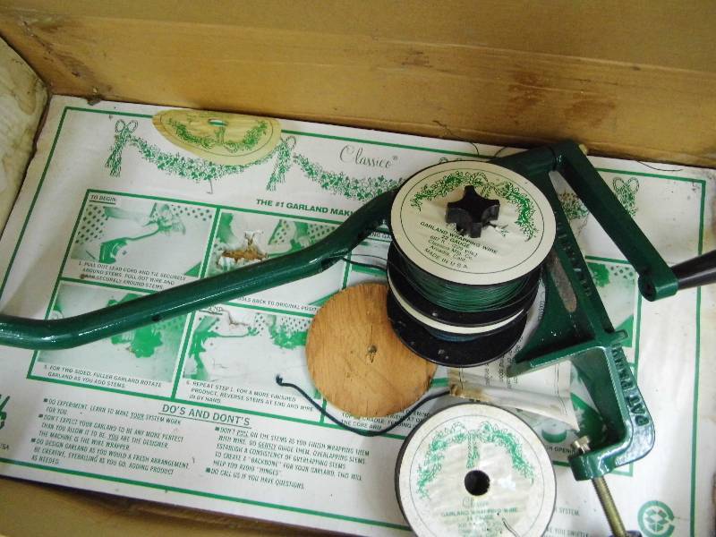 Garland Maker Machine | Wahpeton Floral & Gift | K-BID